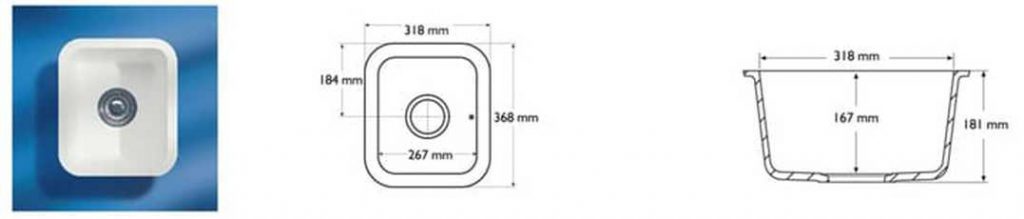 Worktop Extras | Corian Sinks | Corian Kitchen Worktop